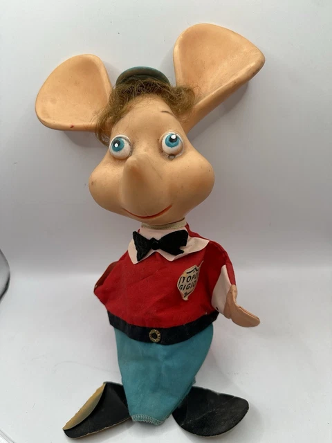 VTG 1963 TOPO GIGIO The Italian Mouse Puppet Box American - Maria ...