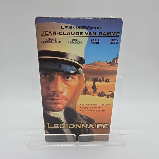 LEGIONNAIRE (VHS, 1999) Jean Claude Van Damme Steven Berkoff Action ...