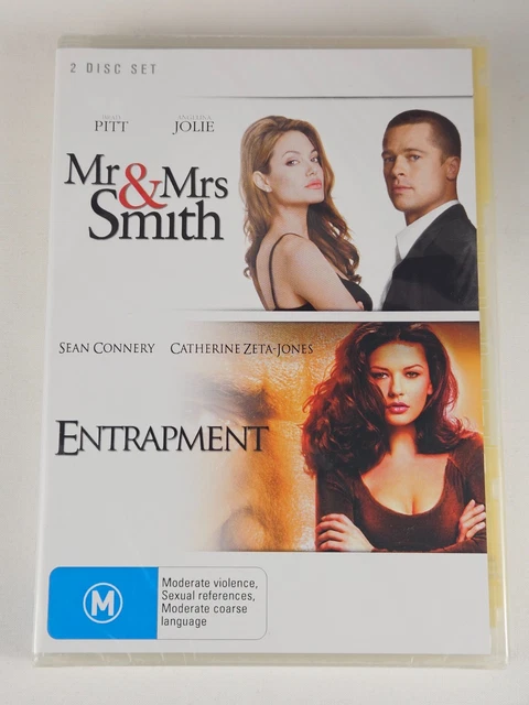 MR & MRS Smith + Entrapment DVD 2-Disc (New & Sealed) Region 4 £6.83 ...