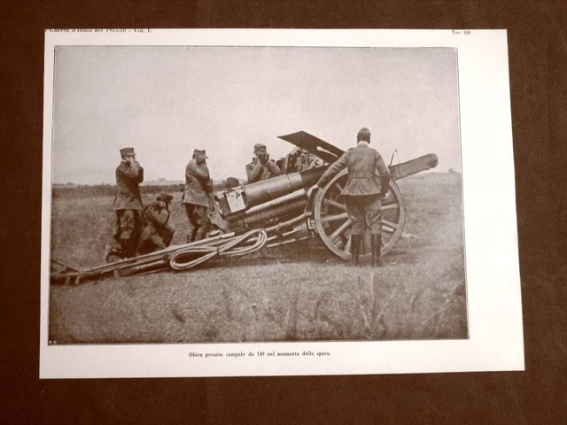 WW1 WW1 WORLD War I 1914-1918 Heavy Howitzer 149 and the 3 Peaks of ...