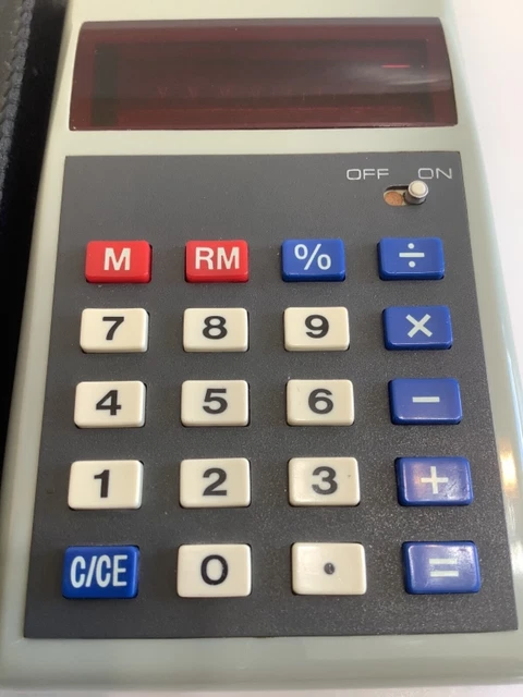 VINTAGE RADIO SHACK Electronic Calculator EC-241 w/ Case 1977 CANADA FOR PARTS $20.00 - PicClick CA