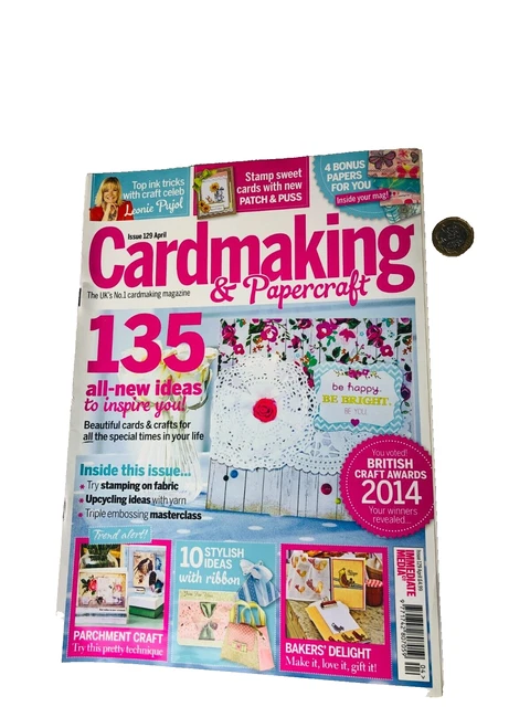 MAGAZINE CARD MAKING & Papercraft Craft Mag Issue 129 April nfb £6.18 ...