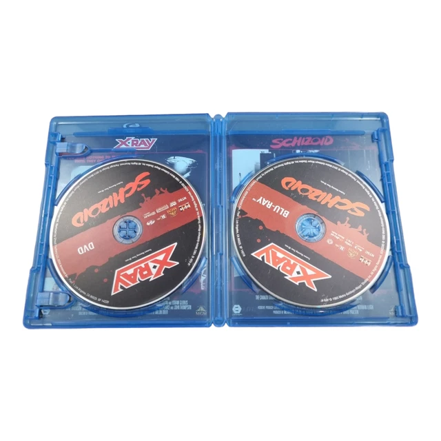 X Ray Schizoid Double Feature Blu Ray Dvd 2 Disc Set Rare Oop Region A 5999 Picclick Au