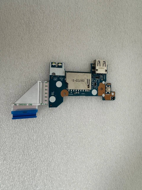 HP 240 G7 245 G7 14-cm 14-ck Power Button USB SD Card Board With Cable ...
