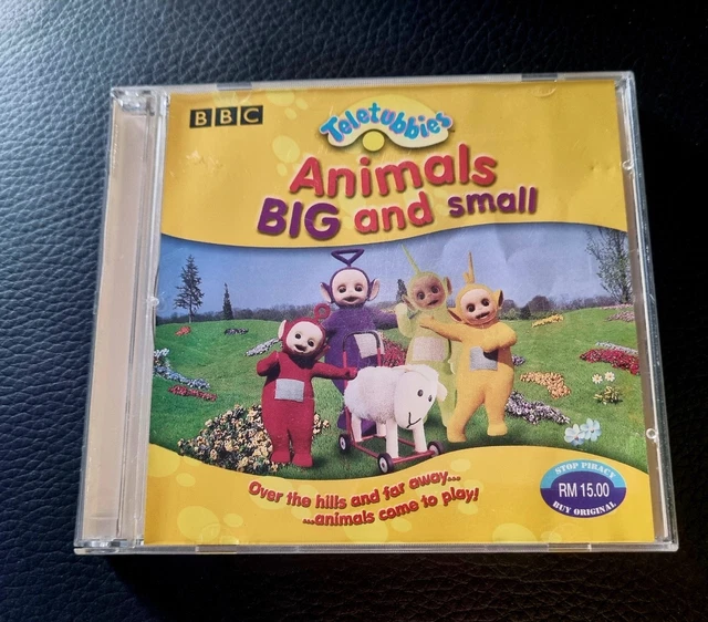 TELETUBBIES: BBC ANIMALS Big And Small Video CD (Rare) FREE POSTAGE $28 ...