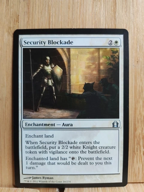 MAGIC THE GATHERING🏆 SECURITY BLOCKADE - Enchantment 🏆MTG Card $3.00 - PicClick AU