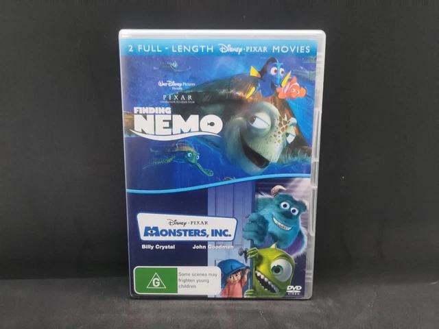 FINDING NEMO MONSTERS Inc.Ratatouille 2 disc collectors edition DVD ...