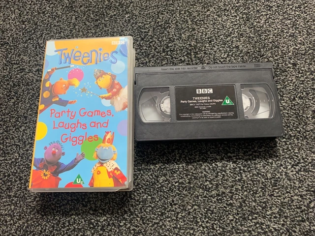 Tweenies Party Games Laughs And Giggles Vhs Video Bbc Video Cassette