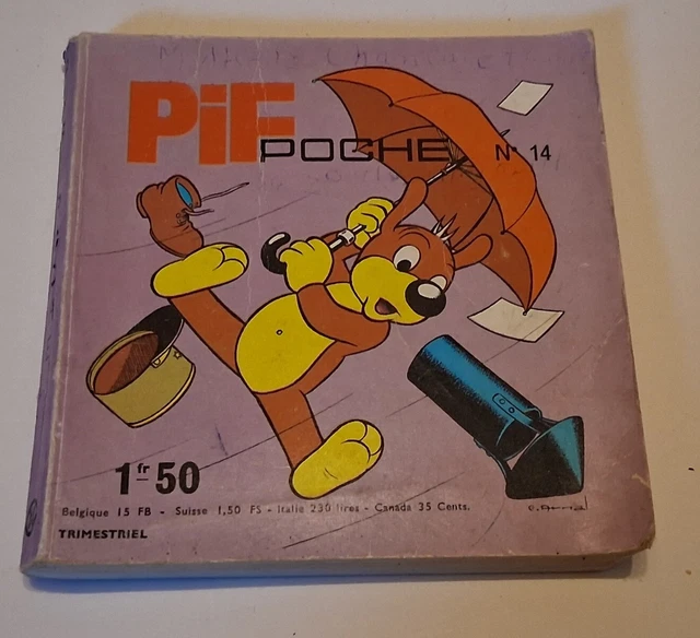 PIF POCHE N°14 Pif hercule éditions vaillant Arnal Mas bd EUR 6,00 ...