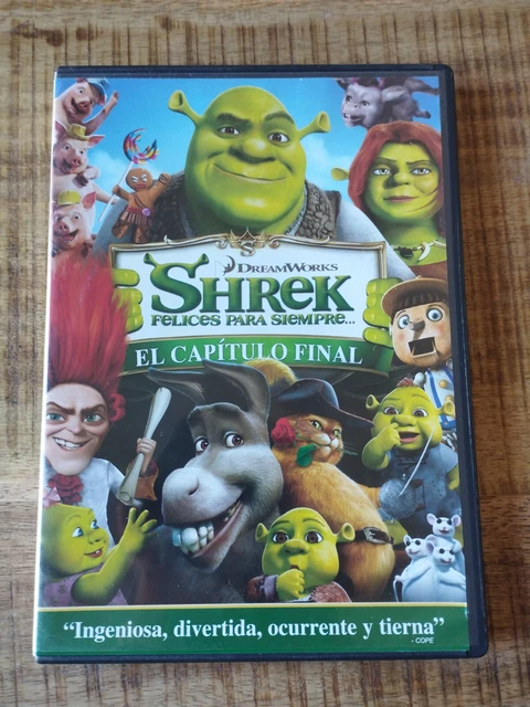 SHREK THE FINAL Chapter Happy Forever - DVD Spanish English Region 2 £ ...