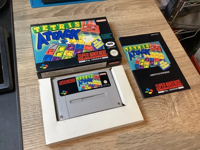 TETRIS ATTACK SUPER Nintendo SNES PAL ITA EUR 64,99 - PicClick FR
