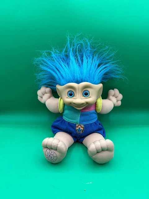 VINTAGE TREASURE TROLLS Shubee Cuddle Tots 10" Doll 1998 Galoob Toys £ ...