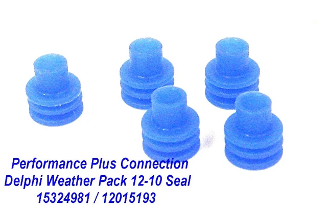 PICO 5849G APTIV Delphi Weatherpack 10-12 Blue Terminal Seal 12015193 / ...