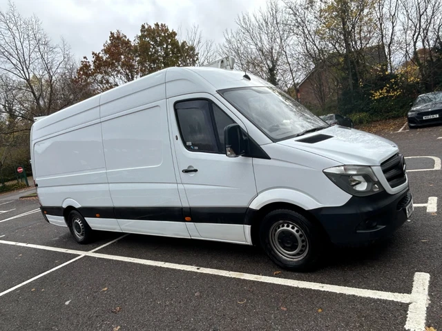 2015 MERCEDES SPRINTER 313CDI LWB with Huge Fixed Awning Race Van ...