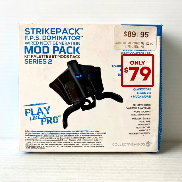 STRIKEPACK FPS DOMINATOR Pro Gamer Controller Adapter + Box - PS4 ...