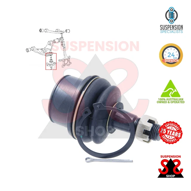 LOWER FRONT AXLE Ball Joint Suit TOYOTA LandCruiser Prado 4.0 V6 VVTi (GRJ150) $61.82 - PicClick AU
