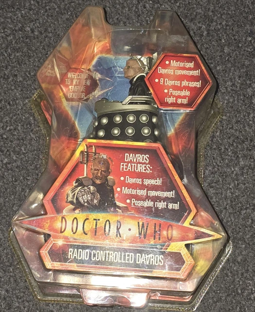 DOCTOR WHO RADIO Controlled Davros With Remote BBC Collectible Toy NEW ...