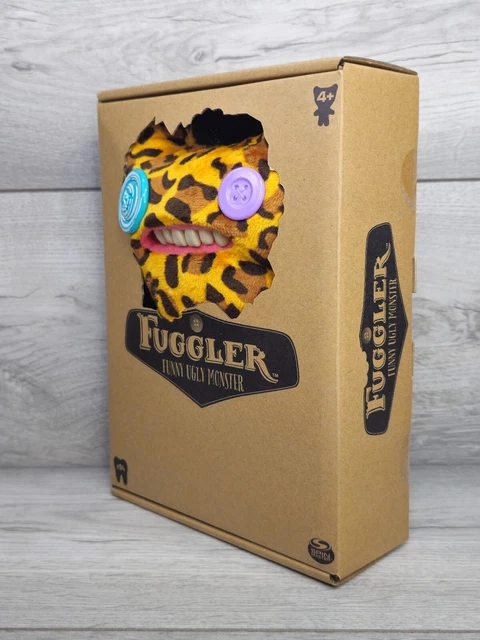 FUGGLER FUNNY UGLY Monster Leopard Print Indecisive Monster Soft Toy ...