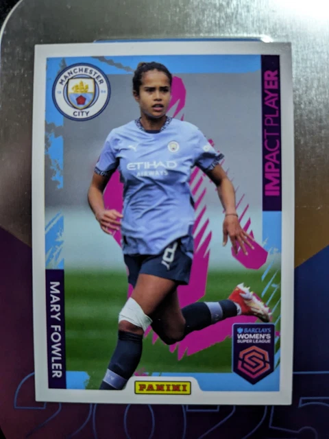 PANINI WOMEN’S SUPER League 2025 - Mary Fowler Manchester City No. 305 ...