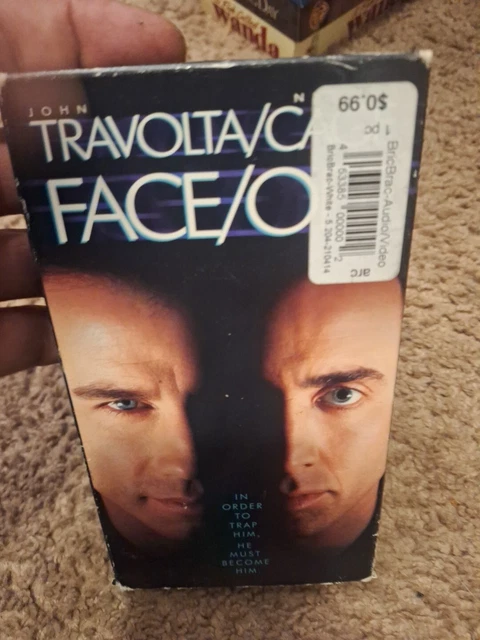 FACE / OFF VHS VCR Video Tape John Travolta Nicolas Cage £3.20 ...
