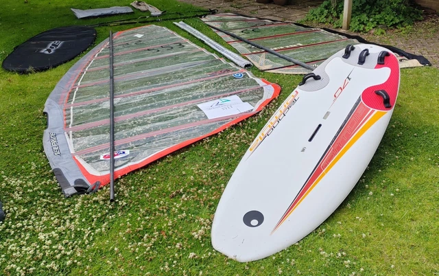 BIC TECHNO FORMULA windsurfer, 10m, 8.1m sails, 2 carbon masts, boom ...