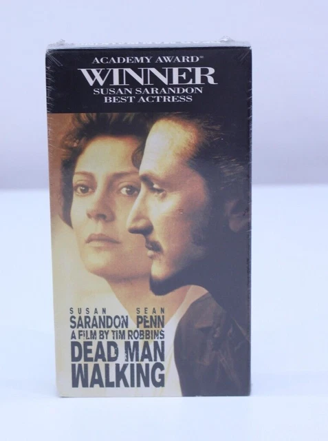 NEW VHS MOVIE Dead Man Walking Susan Sarandon Sean Penn Crime Drama R ...