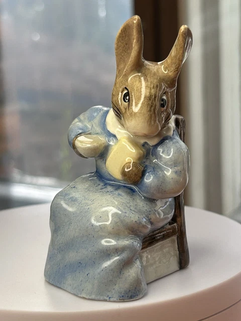 BEATRIX POTTER COTTONTAIL rare backstamp error mismatch Beswick mint ...