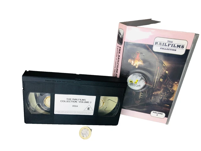 VIDEO TAPE VHS Train Railway The Rail Films Collection Vol 2 NO MOULD ...