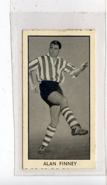 (JD5845) THOMSON WIZARD,FAMOUS FOOTBALLERS (DIFF),ALAN FINNEY,1956,#7 £ ...