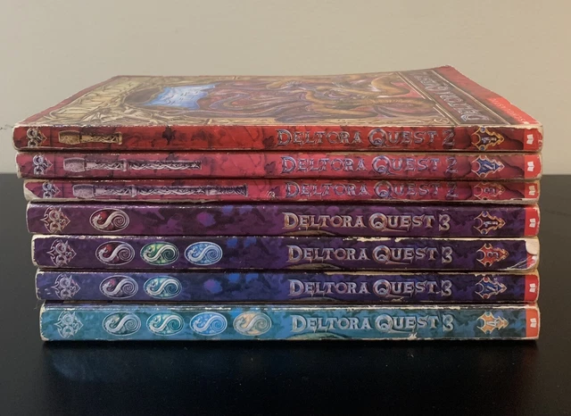 DELTORA QUEST EMILY Rodda Books Complete Series Collection 2 & 3 GC ...