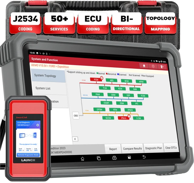 2025 LAUNCH X431 PRO3S+ ELITE PRO 5 KFZ OBD2 Diagnosegerät J2534 Programm Coding EUR 1.203,16 ...