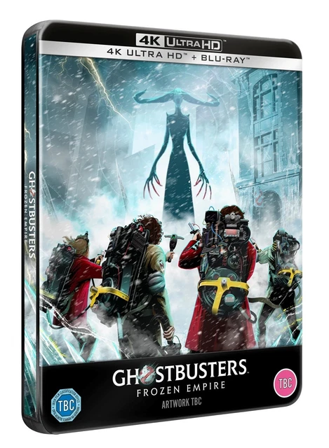 GHOSTBUSTERS FROZEN EMPIRE : 4K UHD + Blu-ray (UK STEELBOOK) HMV Exc. *Pre-Sale £47.95 - PicClick UK