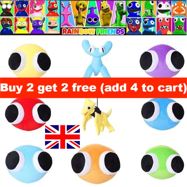RAINBOW FRIENDS CHAPTER 2 Plush Toy Soft Stuffed Doll Roblox Kid Soft ...