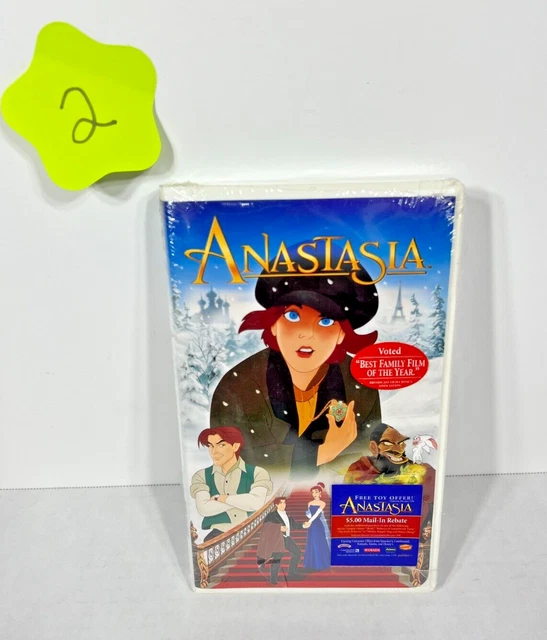 VHS TAPE - 20th Century Fox - Anastasia - Widescreen Series - Clamshell ...