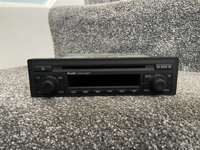 GENUINE AUDI TT Mk1 Concert CD Player*Radio*Headunit*BOSE*Stereo*CODE Inc*MINT* £199.95 ...