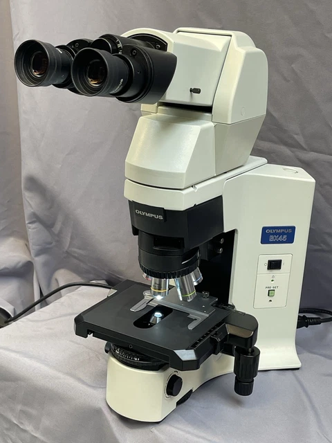OLYMPUS BX45 MICROSCOPE,STUDENT,HOME Scope , Research, ONLY 2 LEFT! £ ...