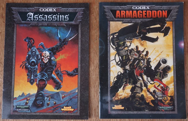 ARMAGEDDON CODEX AÑO 2000 y Asesinos 1999 Warhammer 40K (3ª Ediciones ...