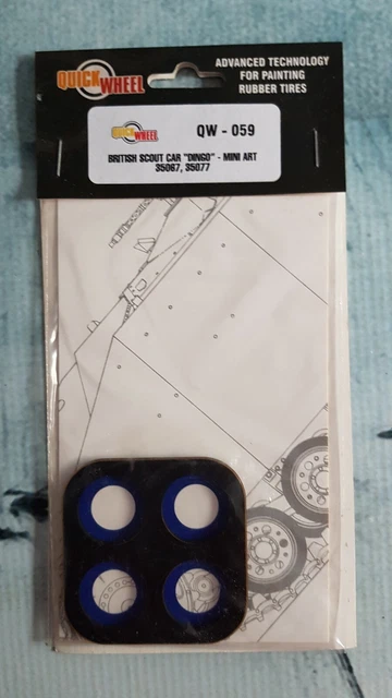 QUICKWHEEL WHEEL MASK for british scout car dingo QW059 £10.00 ...