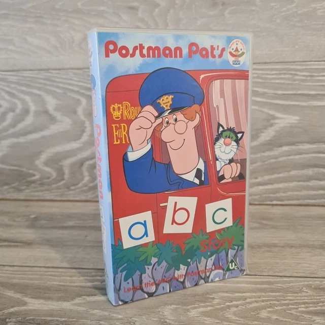POSTMAN PAT'S ABC & 123 On VHS Video Cassette Tape £7.99 - PicClick UK