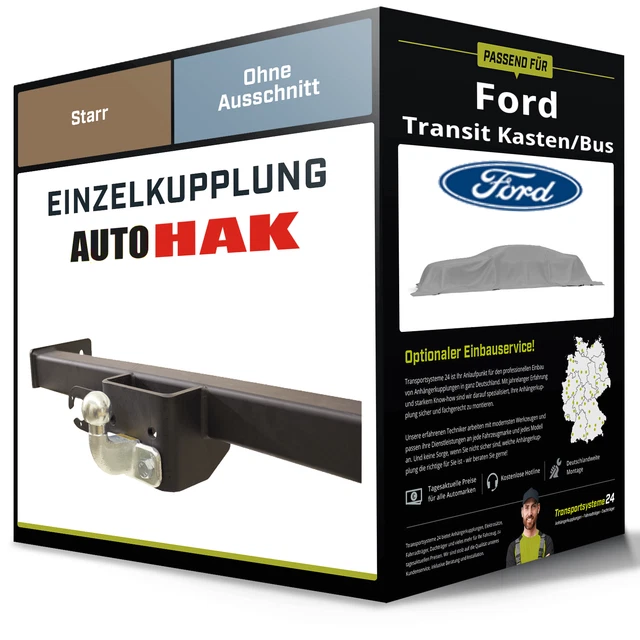 Anhngerkupplung Ford Transit Custom