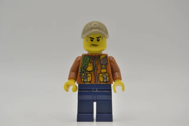 FIGURINE LEGO MINIFIGUR Minifigures Ville Jungle Explorateur Cty0823 ...