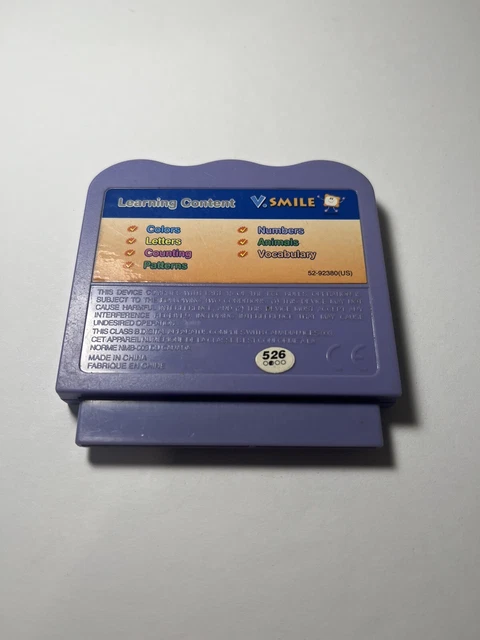 VTECH VSMILE BARNEY & Friends “The Land of Make Believe” Game Cartridge ...