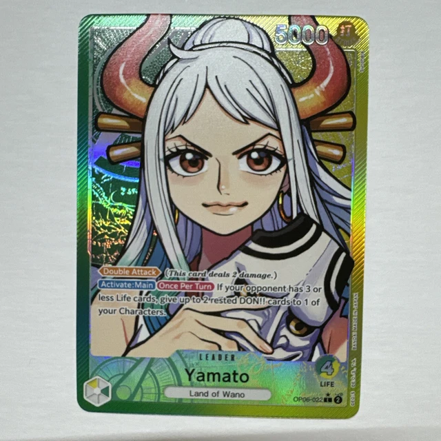 ONE PIECE OP 06 English Yamato Alt Art Leader 022 Mint EUR 152,32 ...
