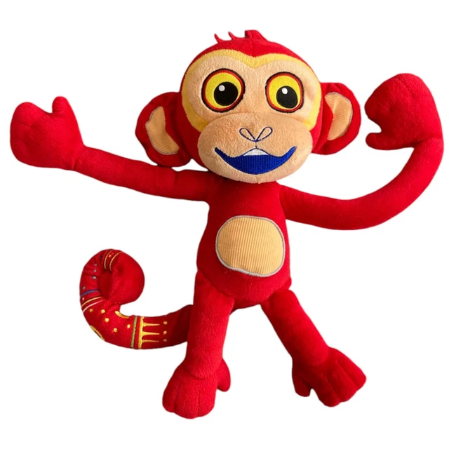 WORKING TINGA TINGA Tales Monkey Talking Soft Toy Plush Sound Bandai 14 ...