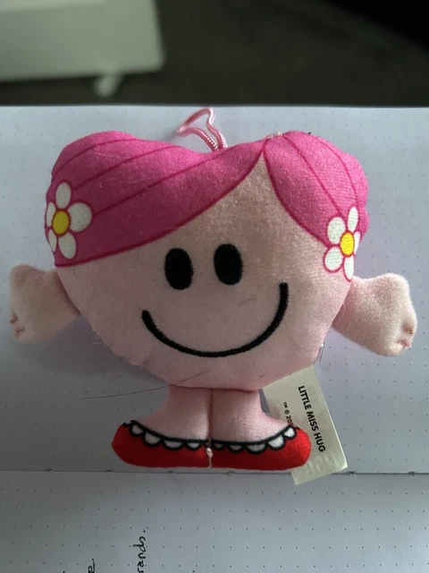 MR MEN LITTLE MISS HUG 6" Cuddly Soft Plush Toy (ROGER HARGREAVES/BOOK ...