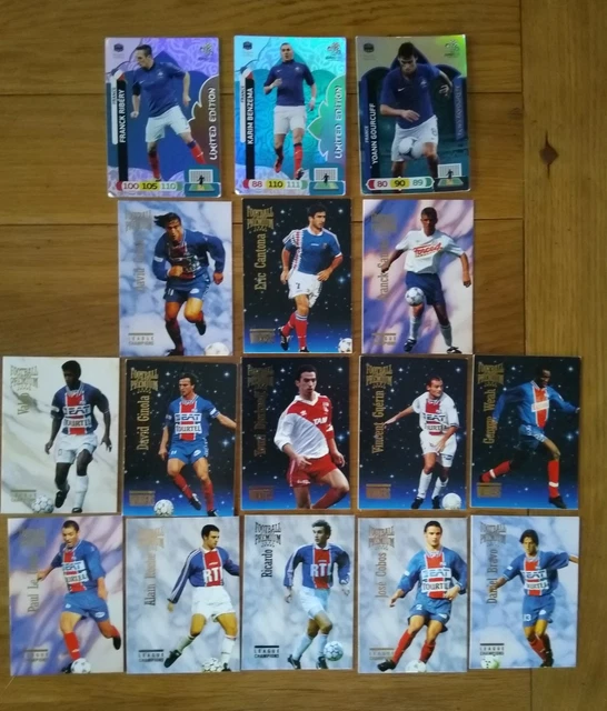 PANINI LOT DE 16 cards premium dont éditions limitées EUR 50,00 ...