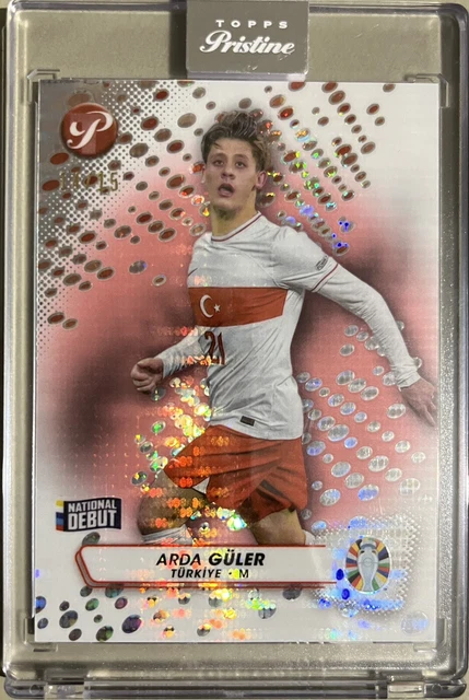 TOPPS ROAD TO Uefa Euro 2024 Arda Guler Pristine Pink 14/15 National ...