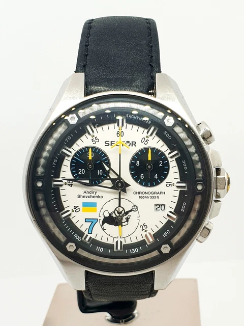 OROLOGIO CRONOGRAFO SECTOR 550 Andiry Shevchenko 3253993055 Acciaio ...