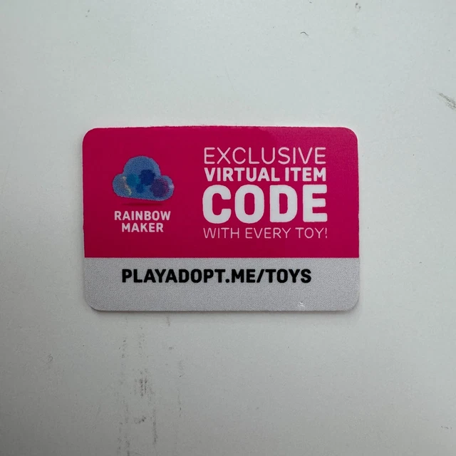 ROBLOX ADOPT ME RAINBOW MAKER virtual RARE CODE - Quick delivery £28.95 ...