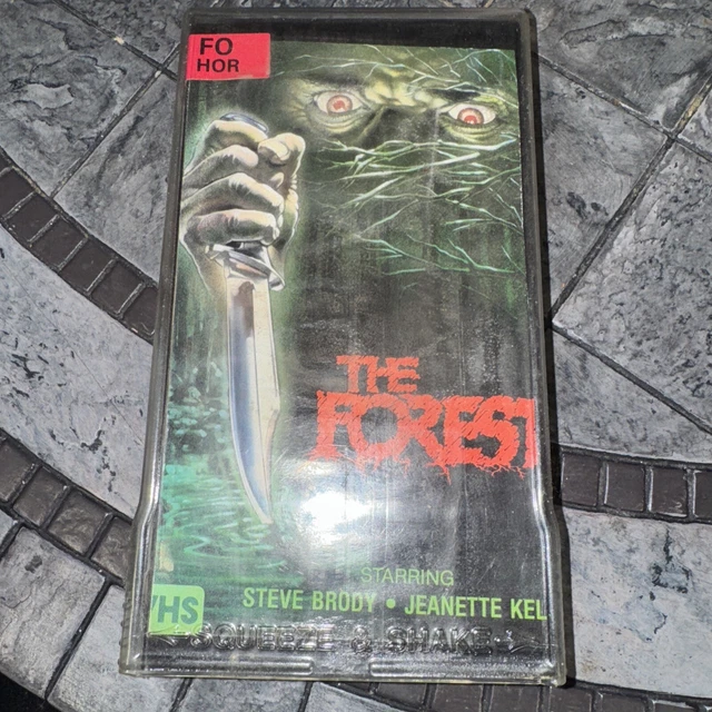 THE FOREST VHS Prism Clamshell 1983 Horror Steve Brody OOP Rare Vintage ...